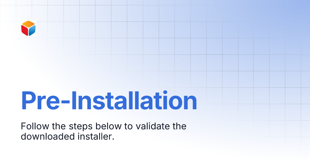 Pre-Installation | Vega Systems