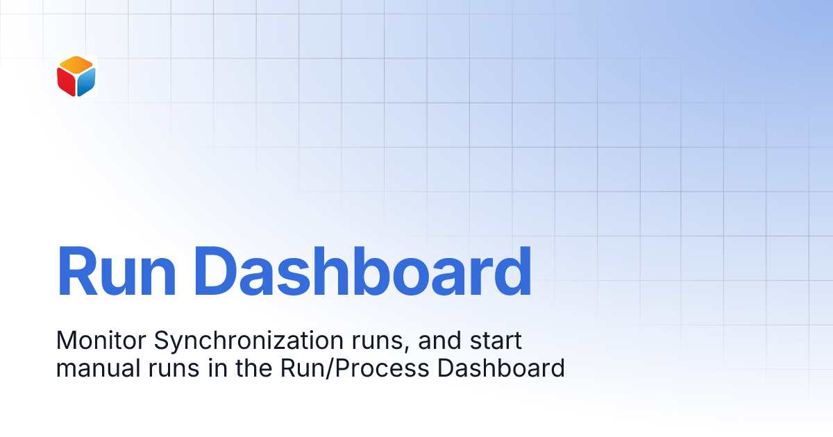 Run Dashboard | Redundancy Management Framework | Vega Systems